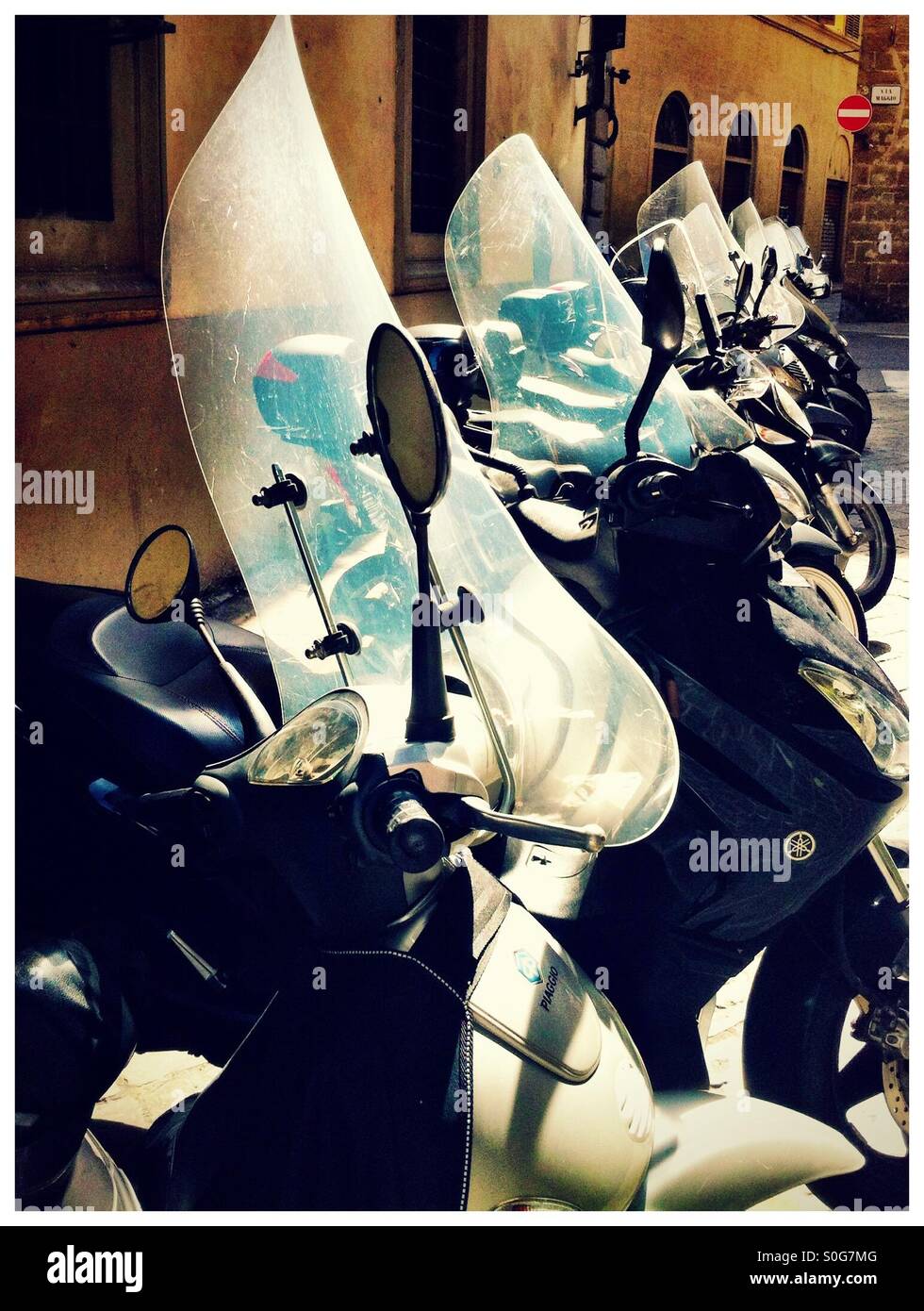 Back of a motorbike hi-res stock photography and images - Alamy