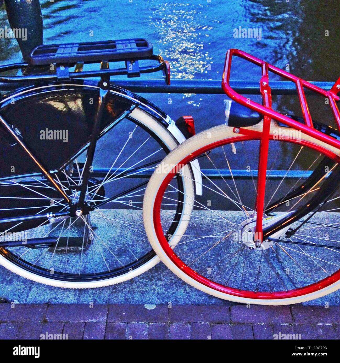 Kissing bikes hi-res stock photography and images - Alamy