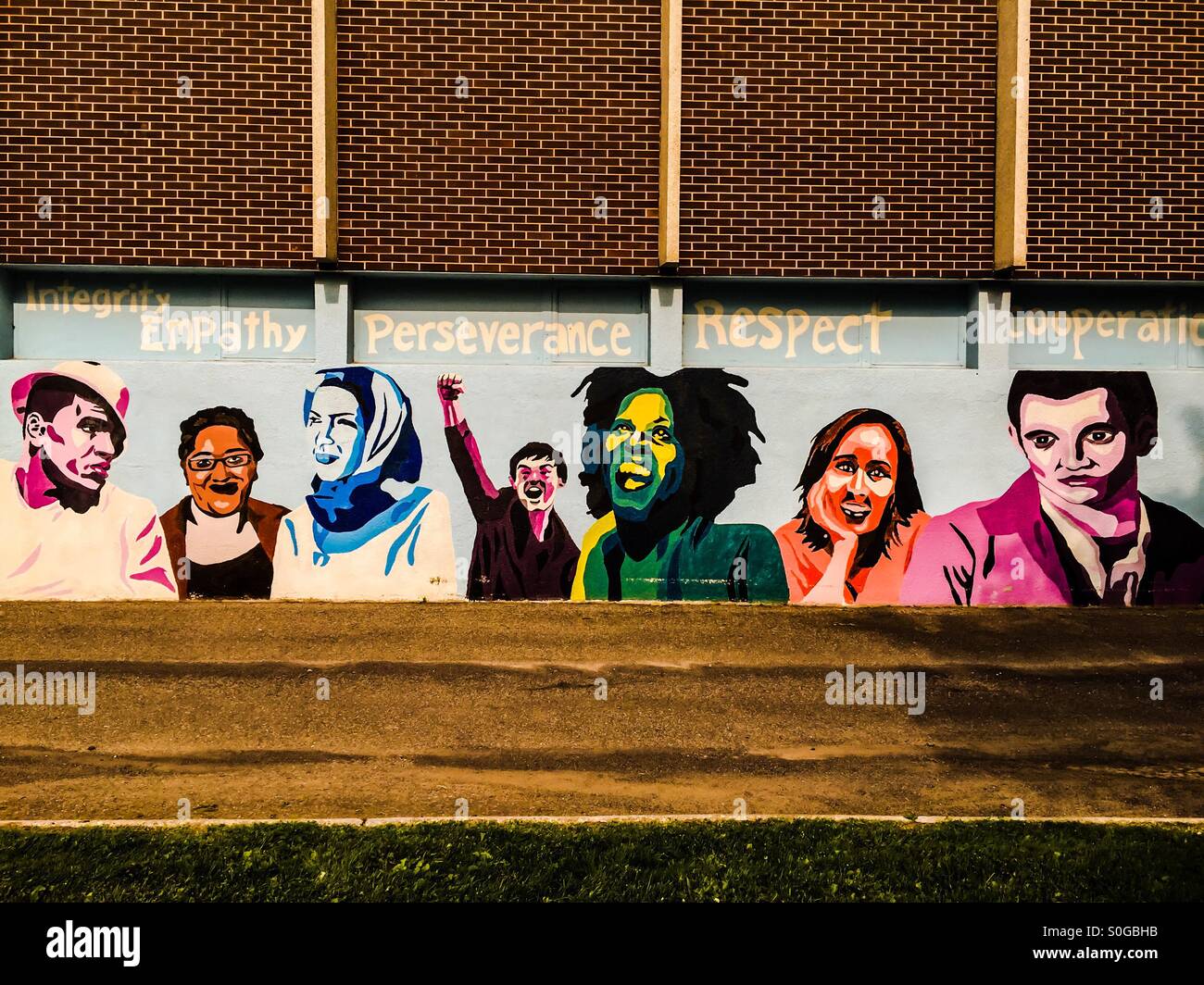 Multicultural mural hi-res stock photography and images - Alamy