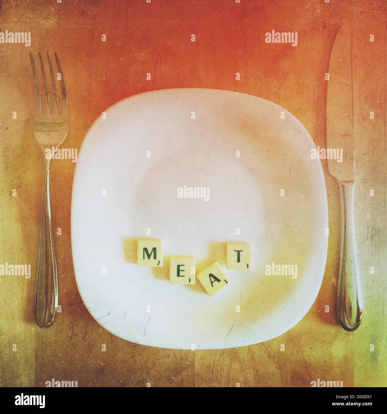 Meat alphabet letters hi-res stock photography and images - Alamy