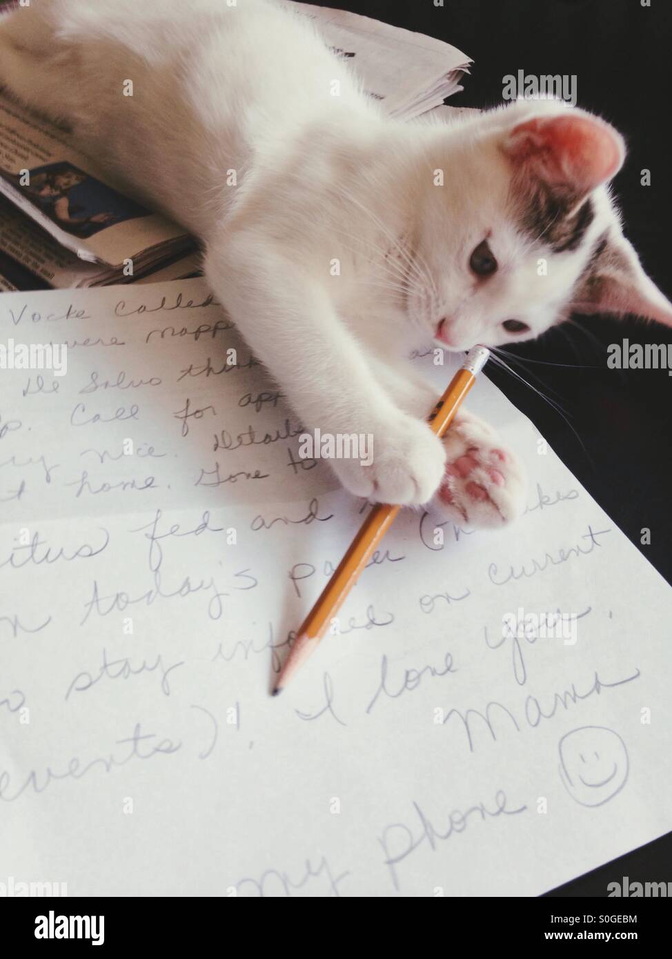 I can write Stock Photo - Alamy