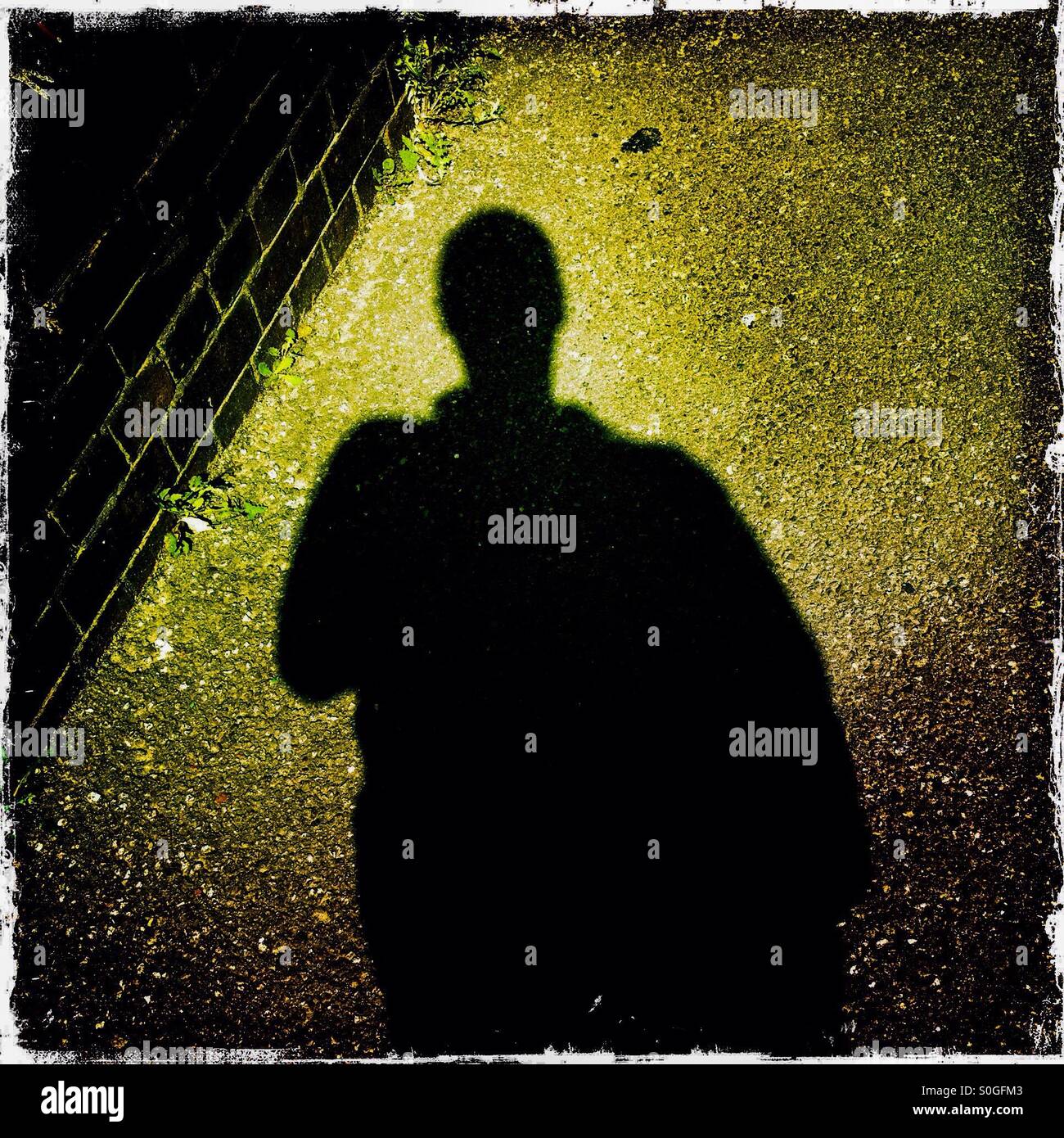 Shaddow man hi-res stock photography and images - Alamy