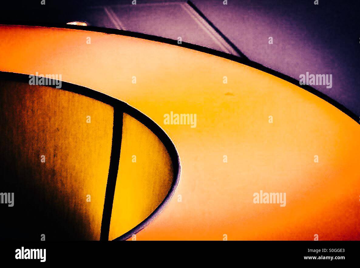 A perspex glowing lamp Stock Photo - Alamy