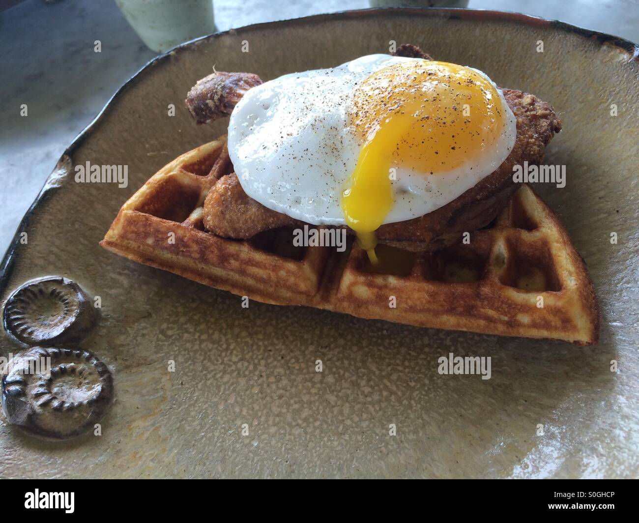 Duck and Waffle Stock Photo - Alamy