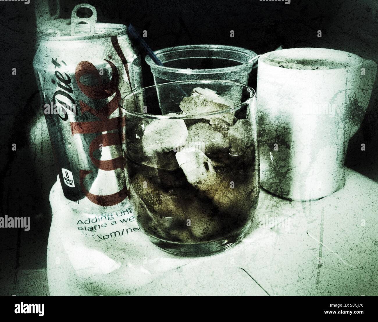 Coke flying hi-res stock photography and images - Alamy