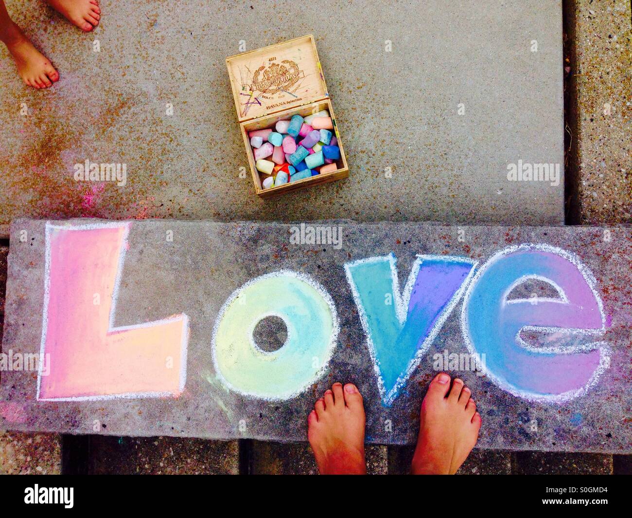Girls Feet Stairs High Resolution Stock Photography and Images - Alamy