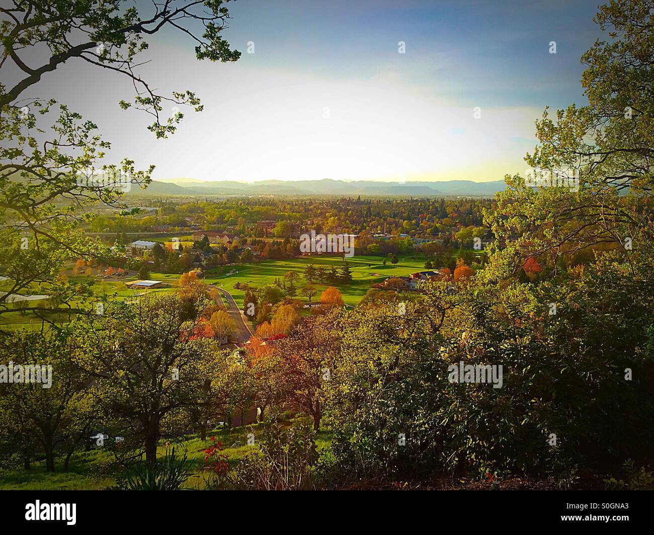 Overlooking the Rogue Valley Stock Photo - Alamy