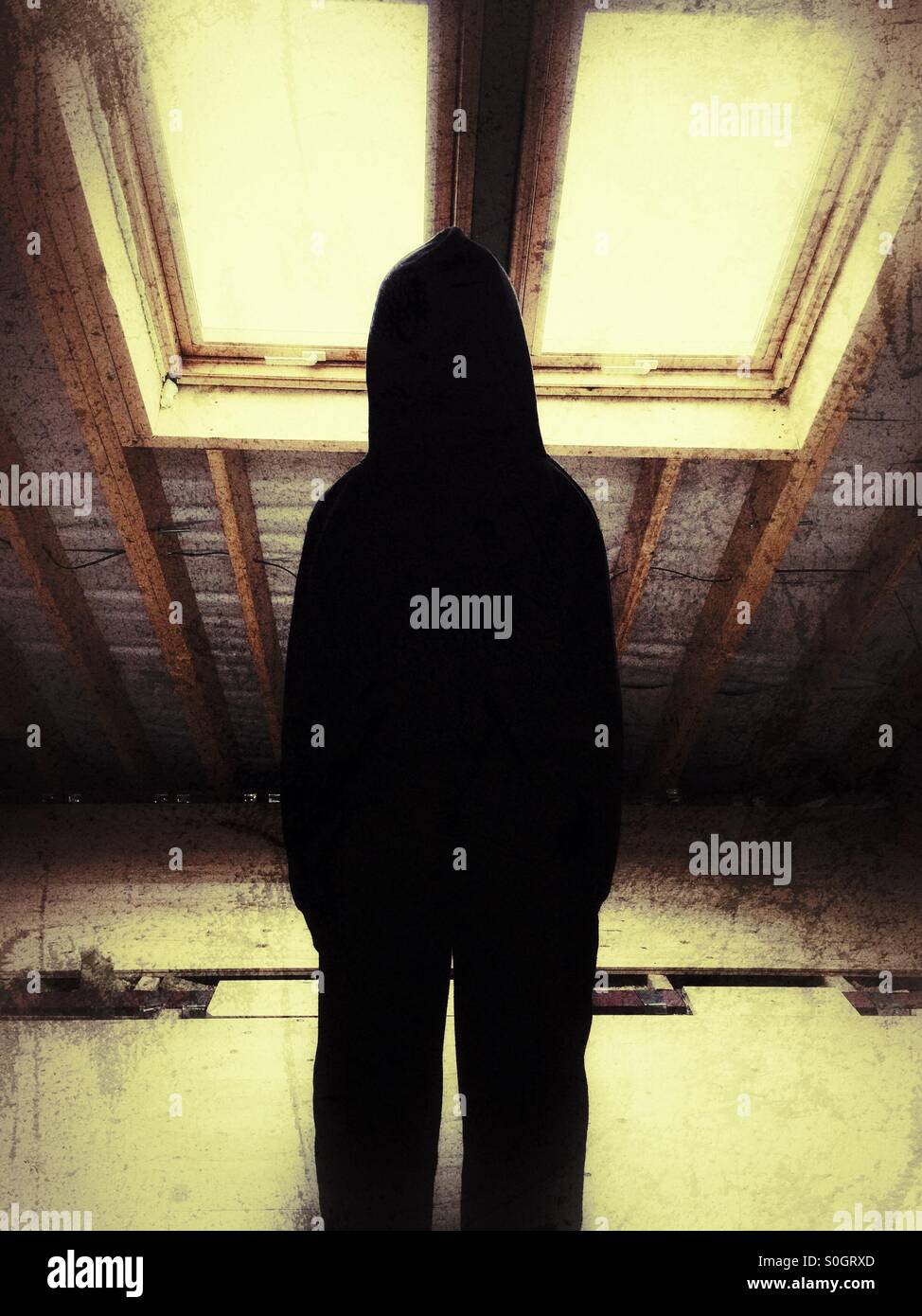 Hooded child hi-res stock photography and images - Alamy