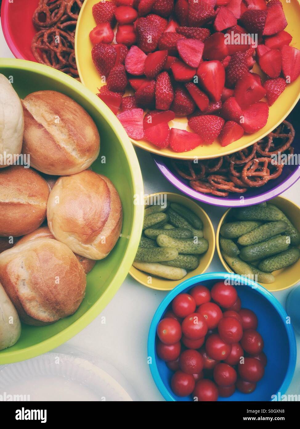 Buffet pickles hi-res stock photography and images - Alamy