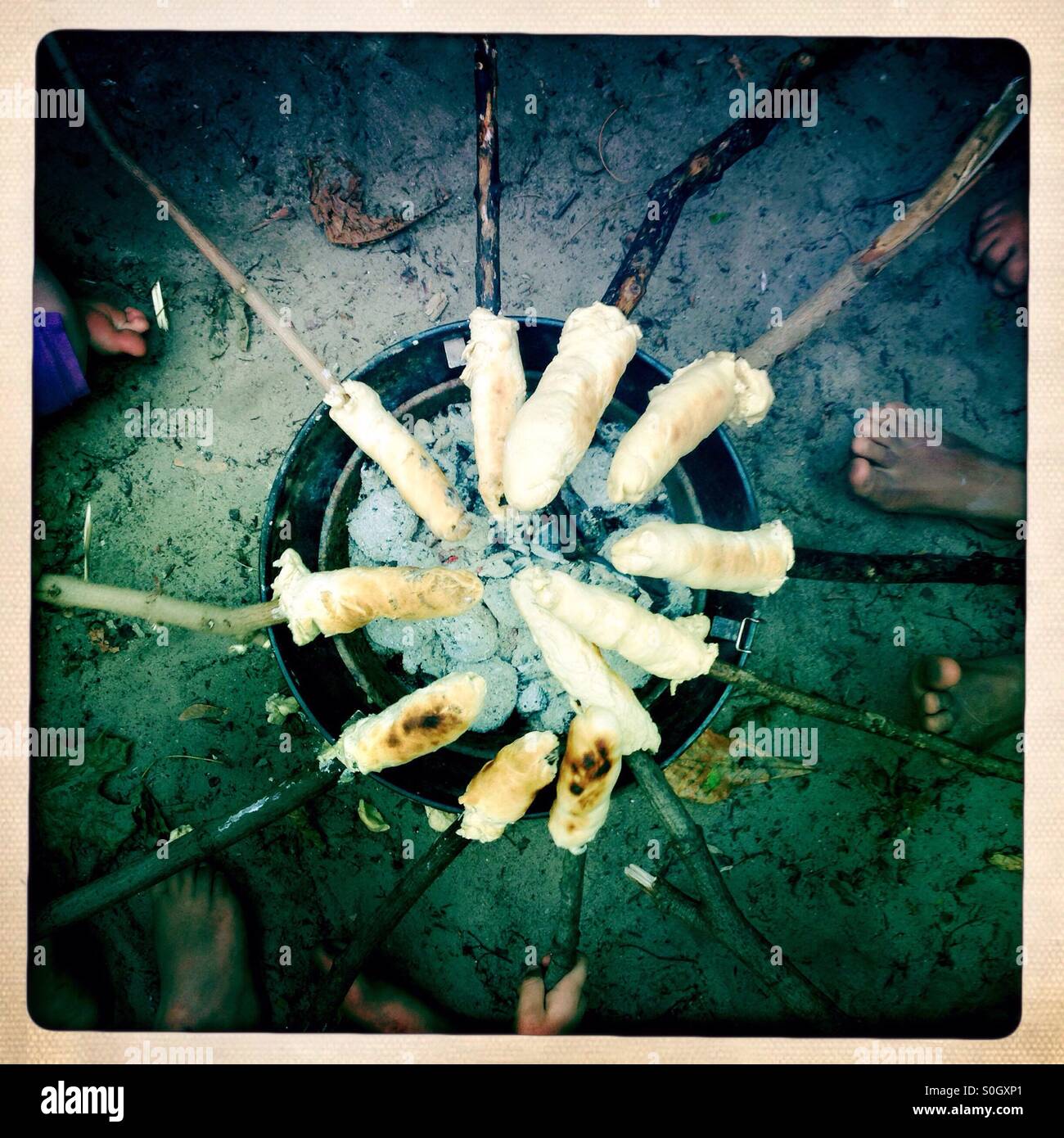 Campfire Bread High Resolution Stock Photography and Images - Alamy