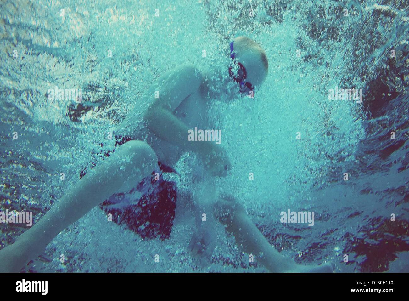 Under water swimming pool shot hi-res stock photography and images - Alamy