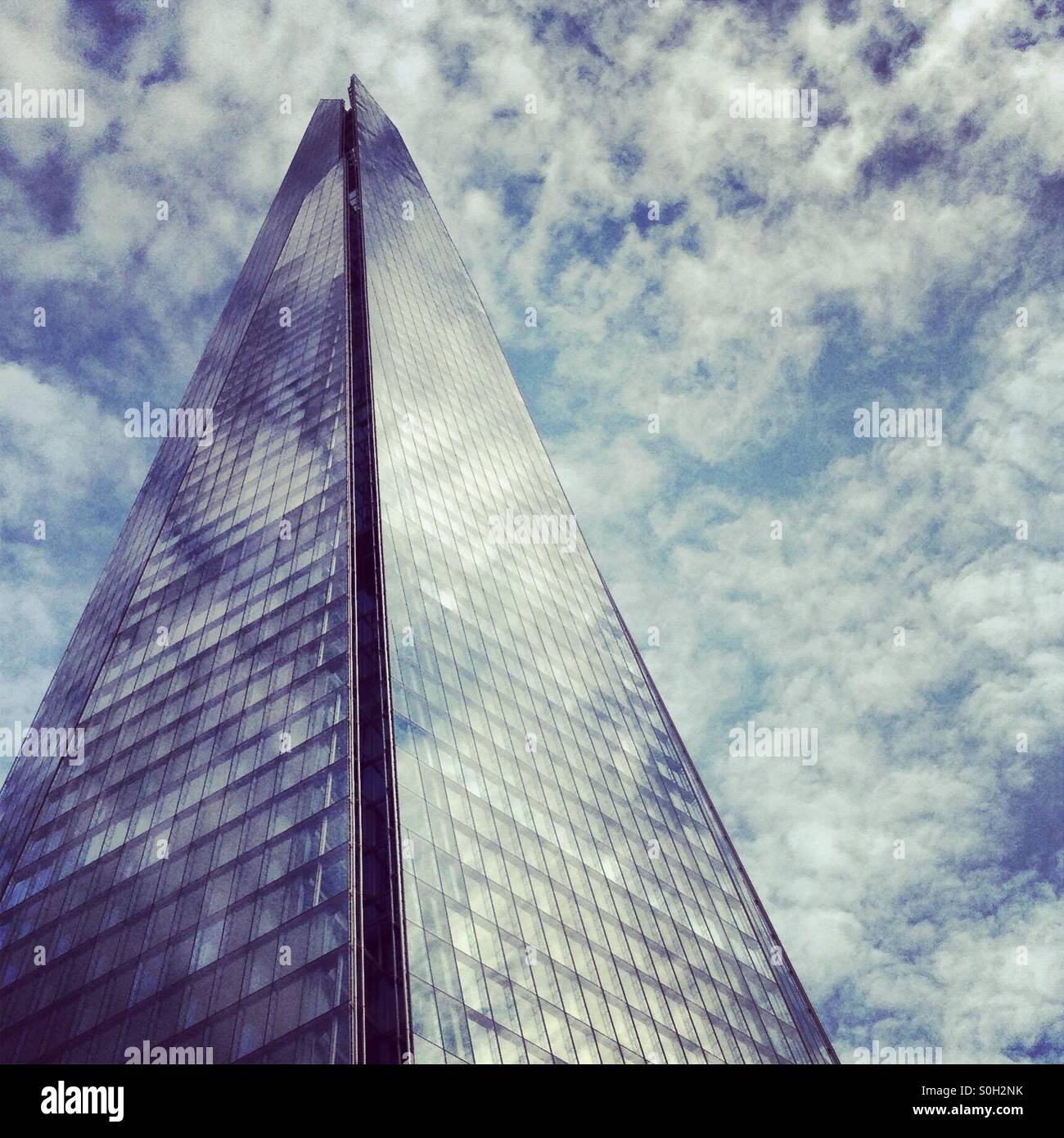 Shard reflection on glass building hi-res stock photography and images ...