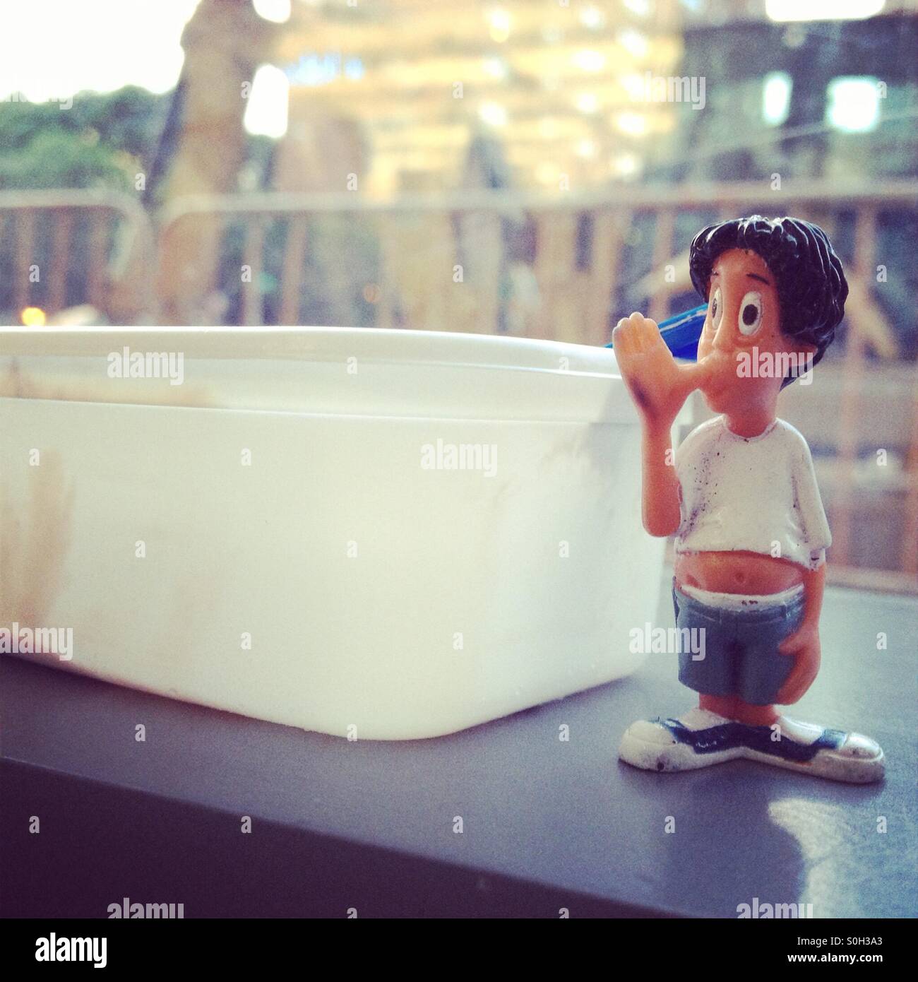 Gelato with my homie Stock Photo - Alamy