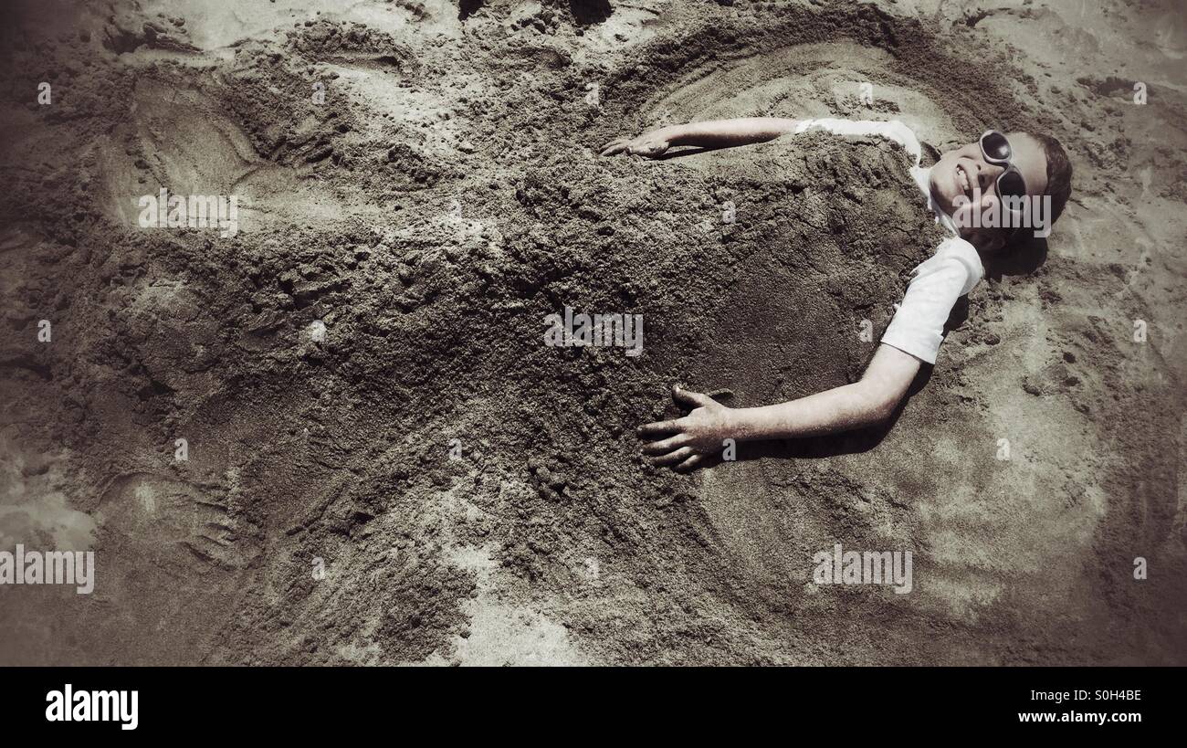 Buried In Sand High Resolution Stock Photography and Images - Alamy