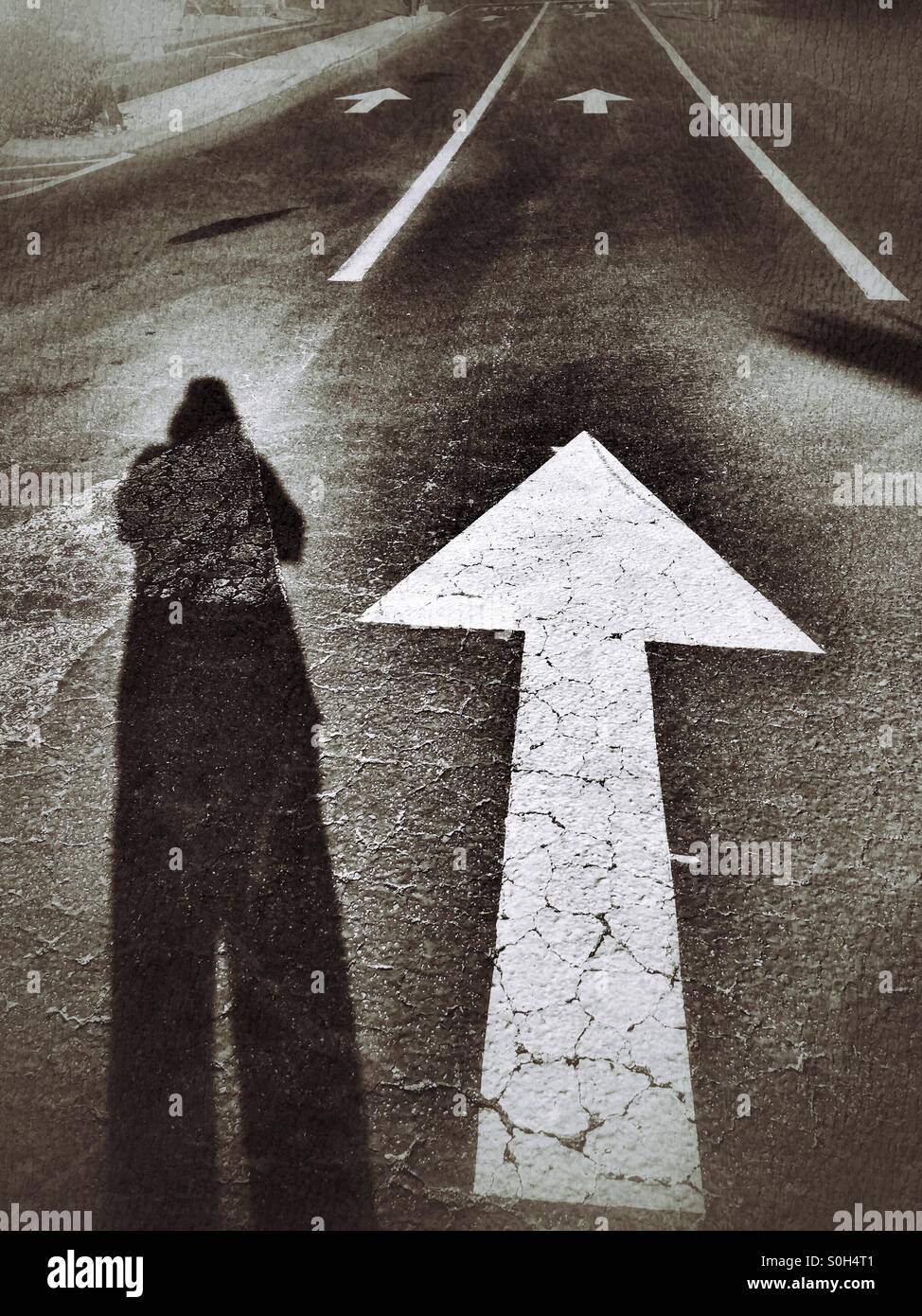 Arrows directions hi-res stock photography and images - Alamy