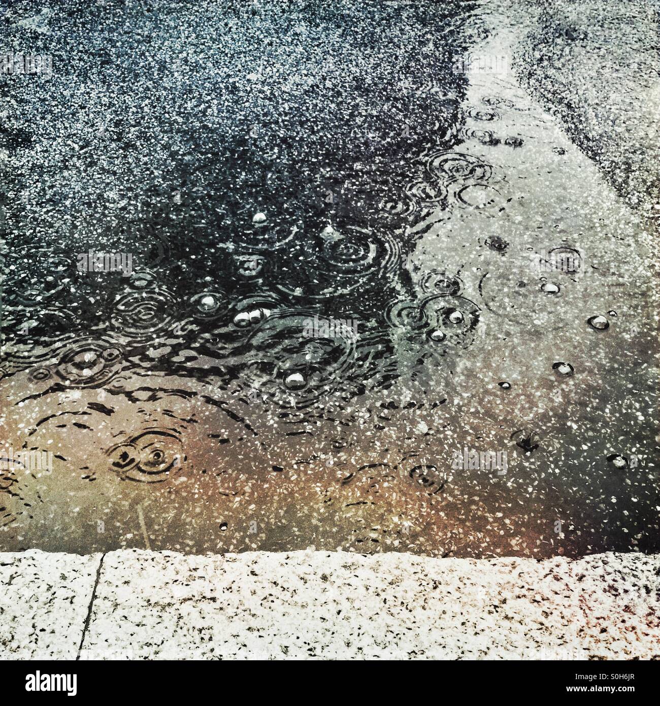 An oily puddle hi-res stock photography and images - Alamy