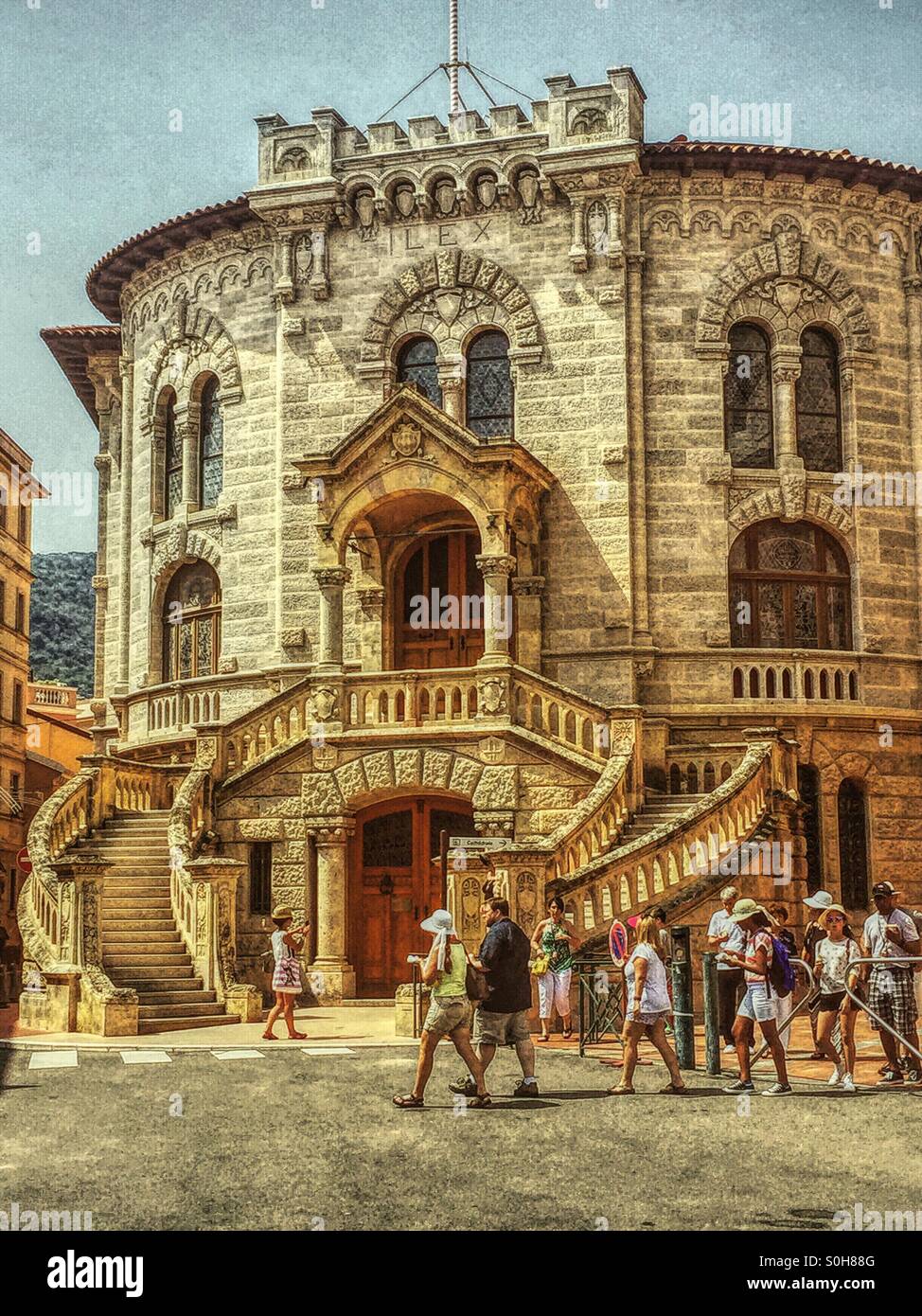 Monte Carlo castle Stock Photo - Alamy