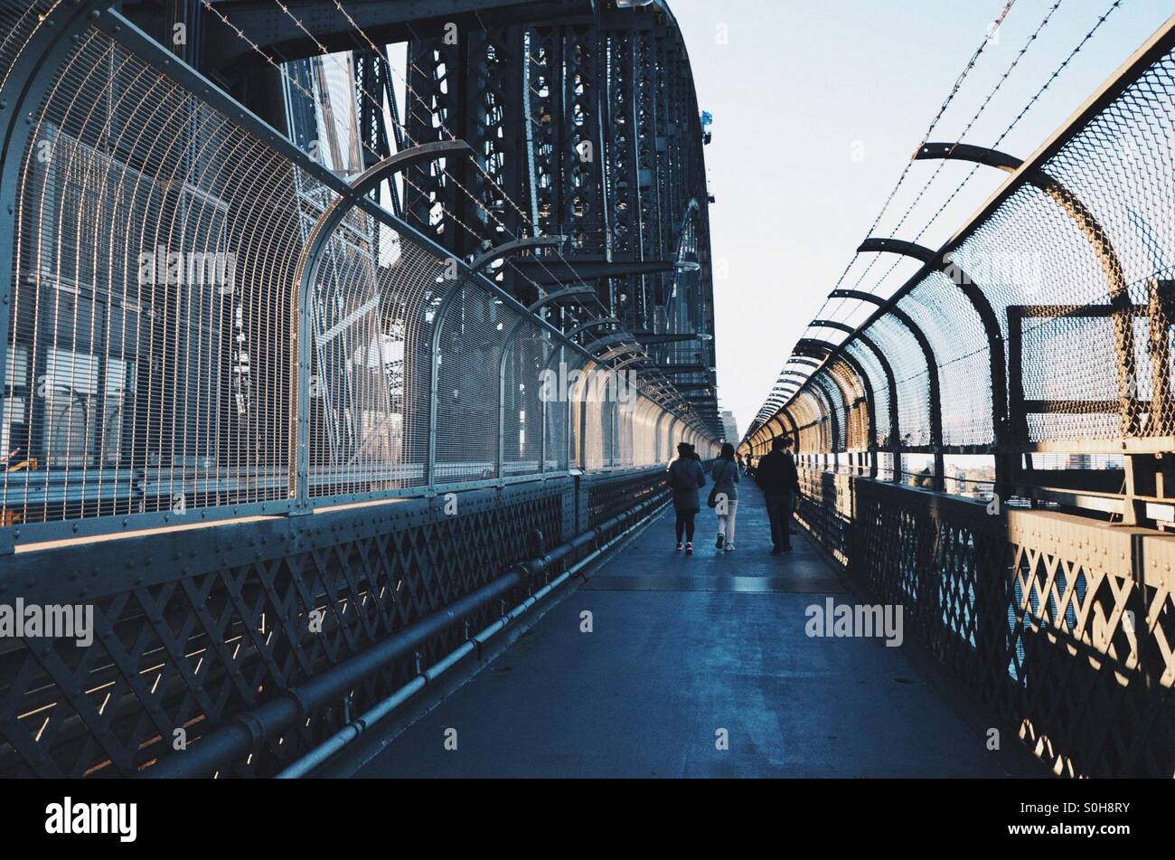 Harbour Bridge Dusk Stock Photo - Alamy