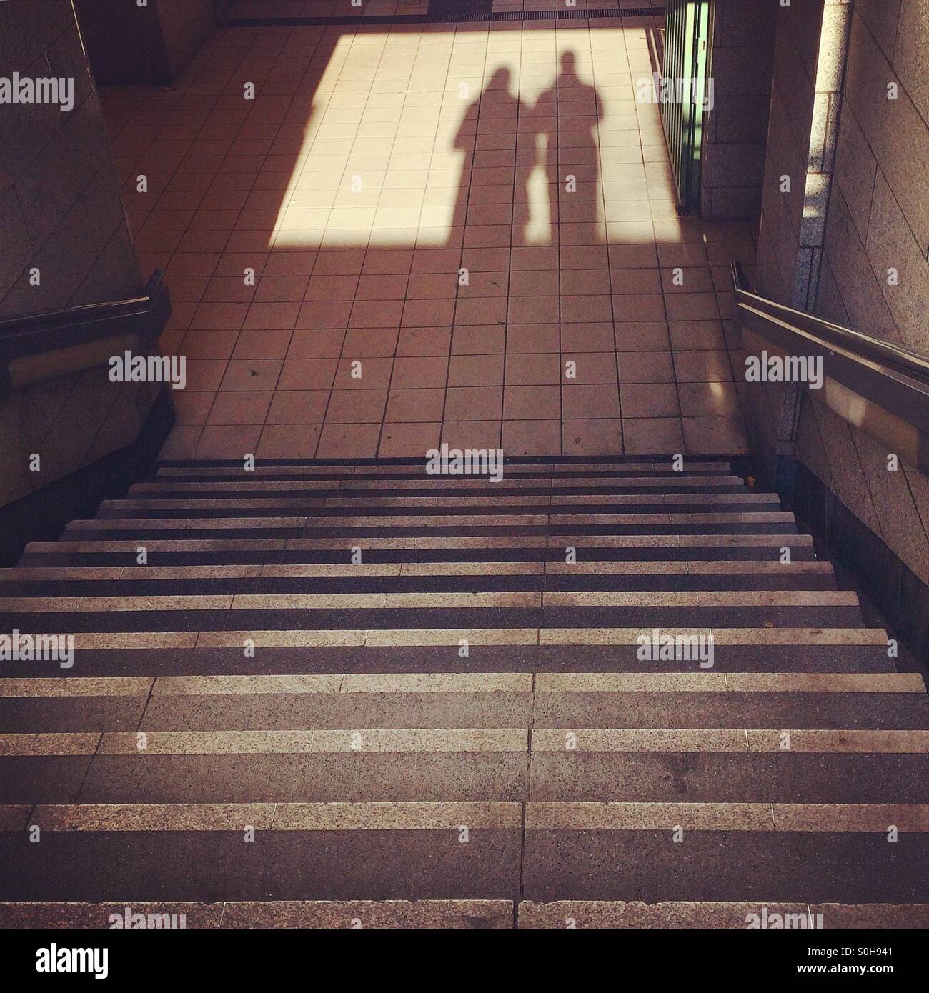 Stair shadow hi-res stock photography and images - Alamy