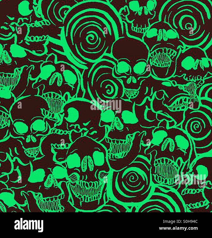 Scared skull hi-res stock photography and images - Alamy