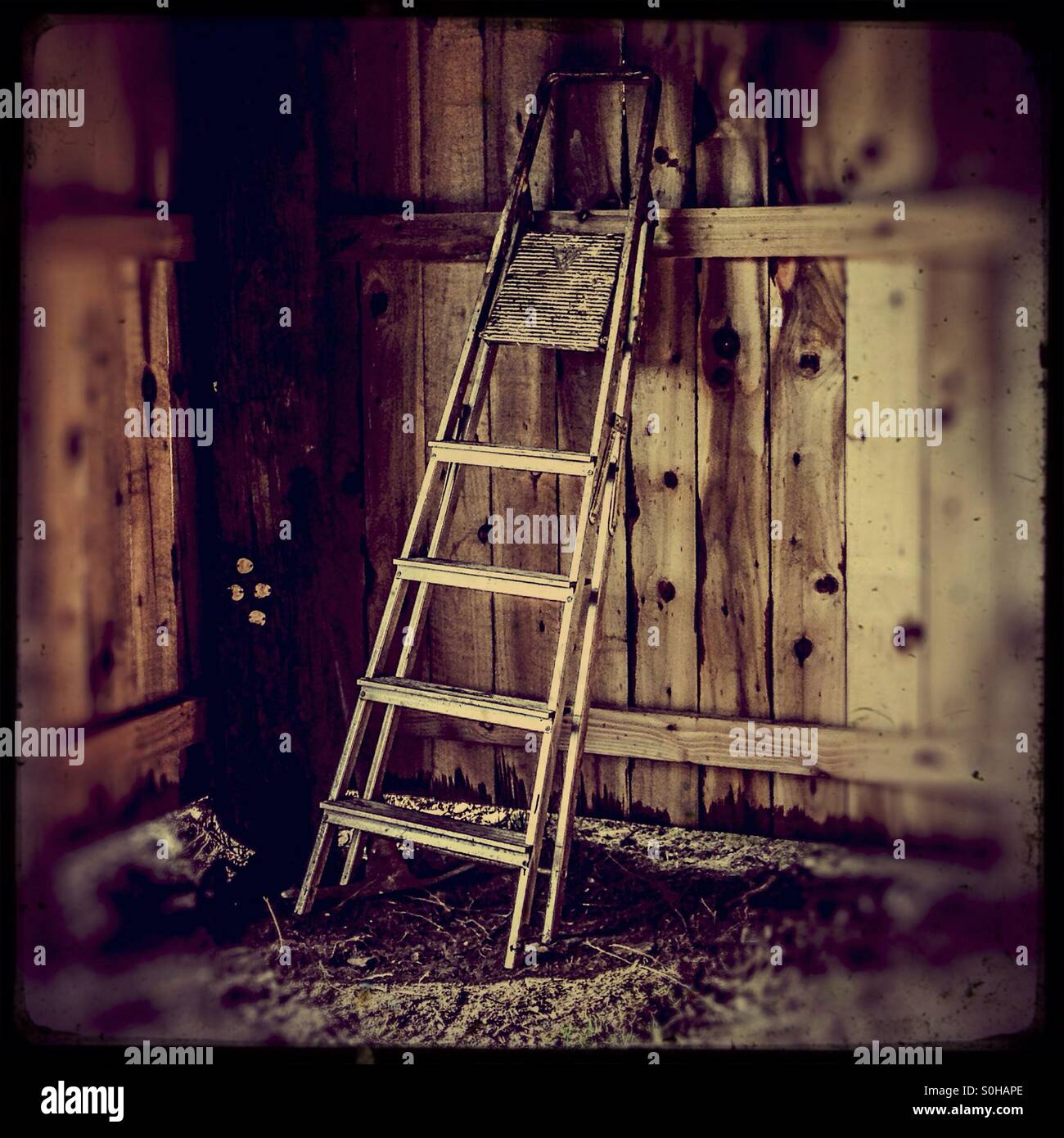 Aluminium ladders hi-res stock photography and images - Alamy