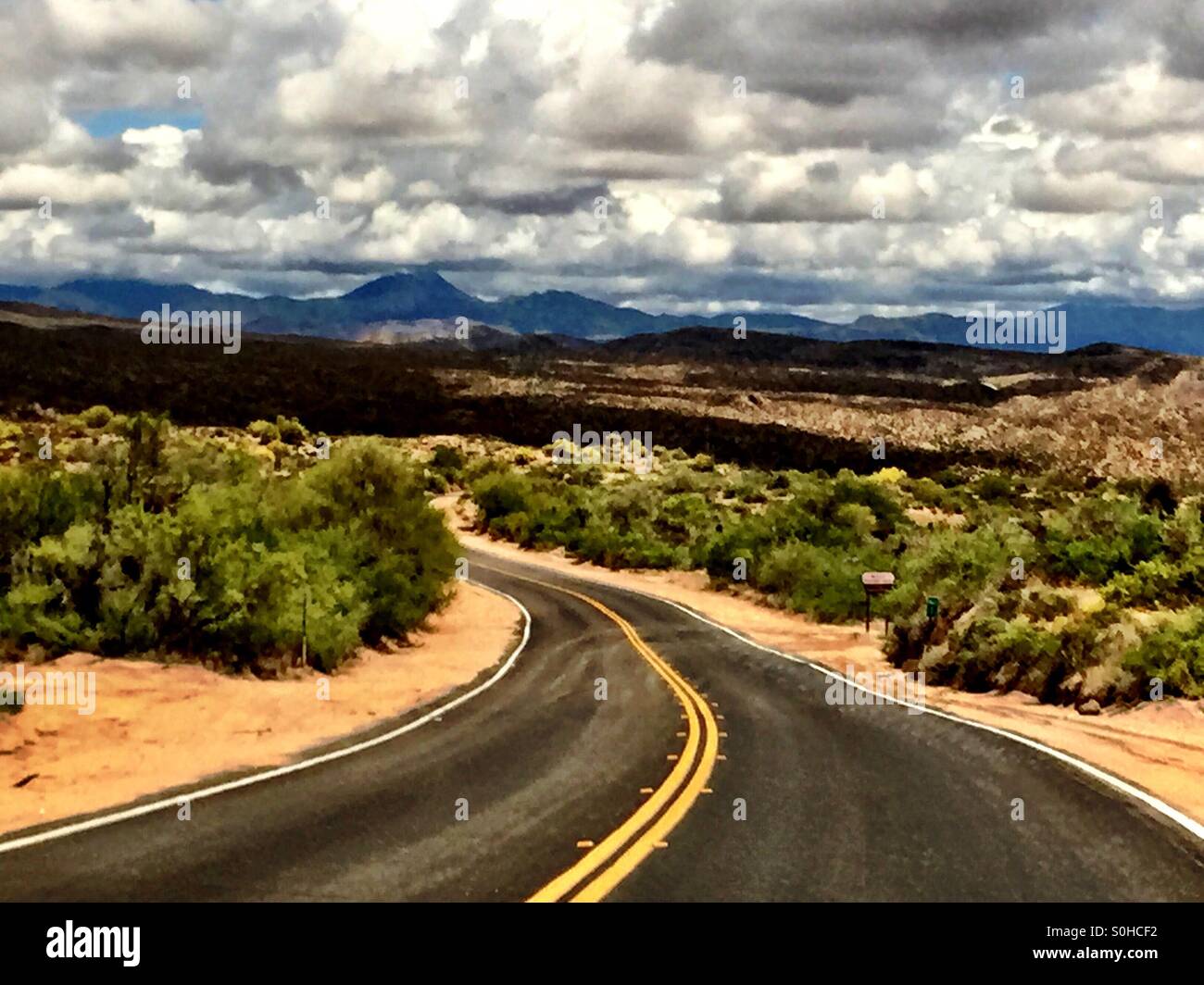 Arizona highway hi-res stock photography and images - Alamy