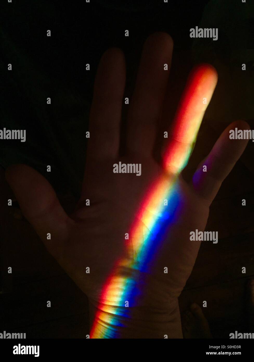 Falling rainbow hi-res stock photography and images - Alamy