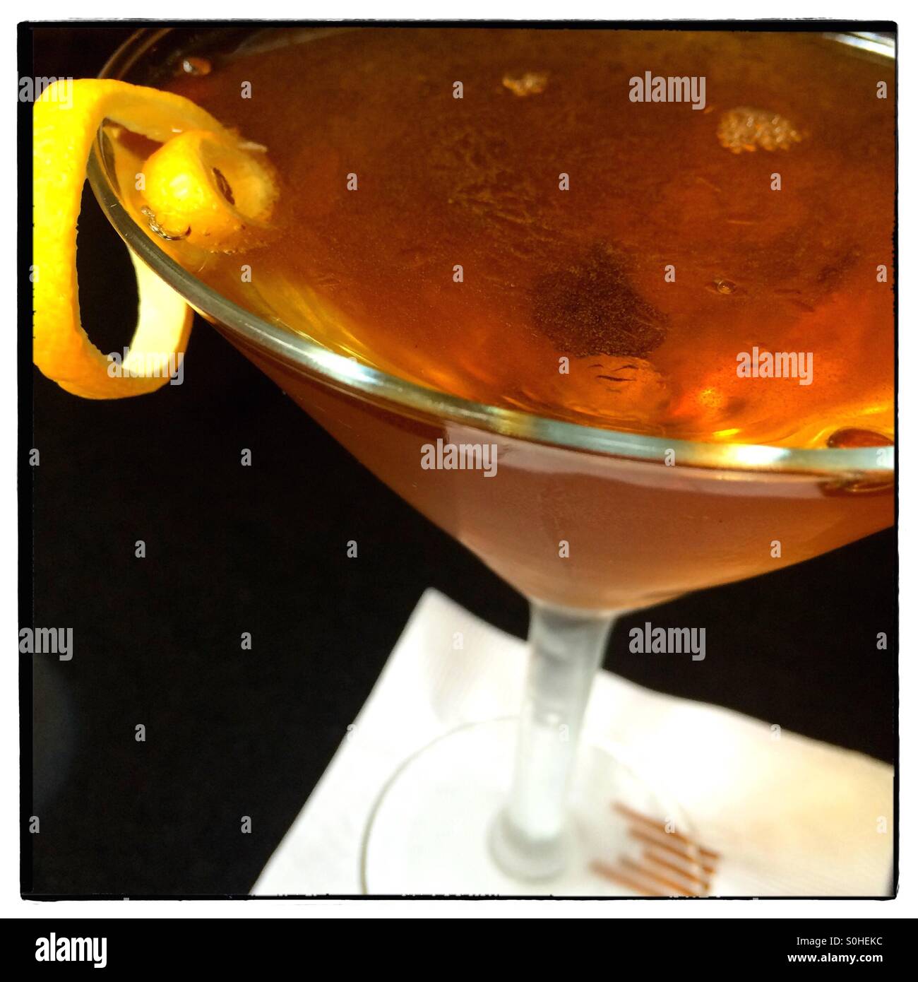 Lemon twist hi-res stock photography and images - Alamy