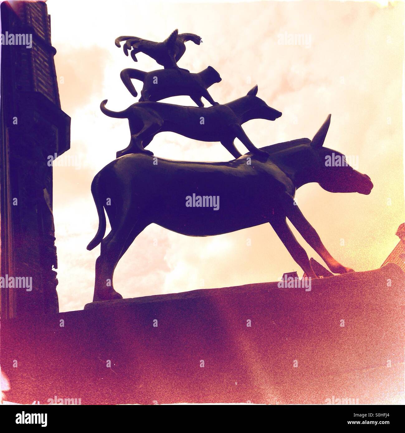 Bremen town musicians Stock Photo - Alamy