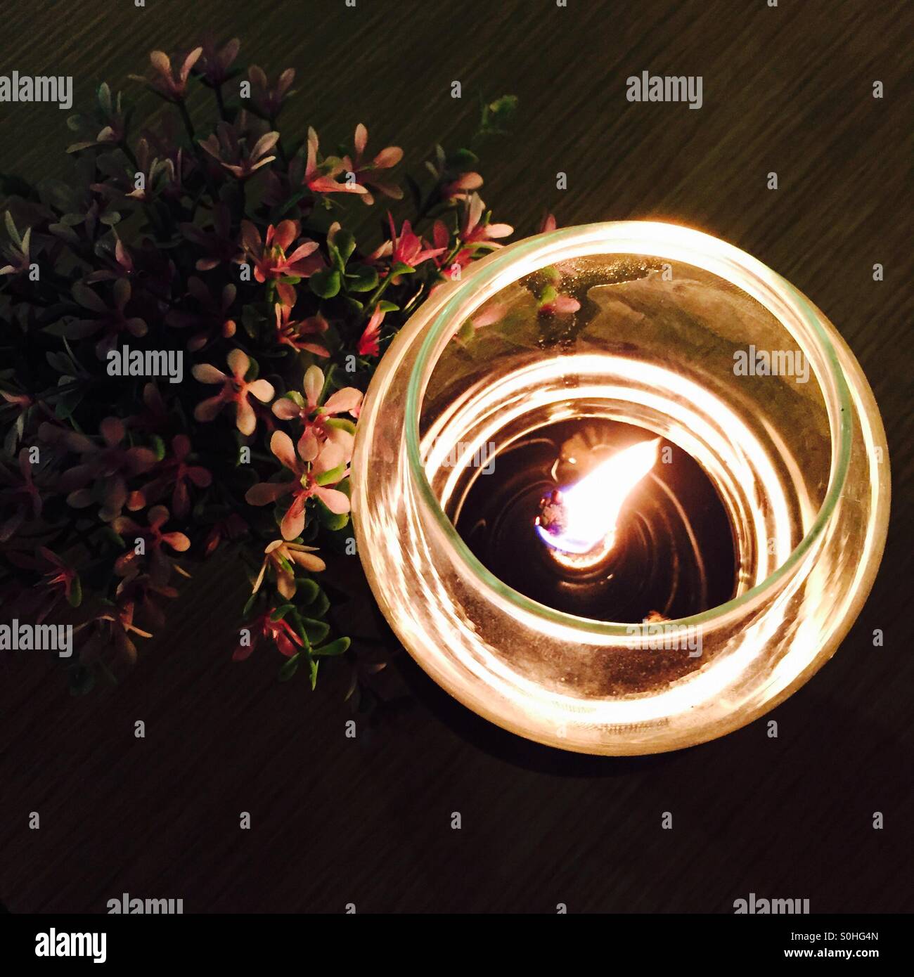 Light on a dinning table Stock Photo - Alamy