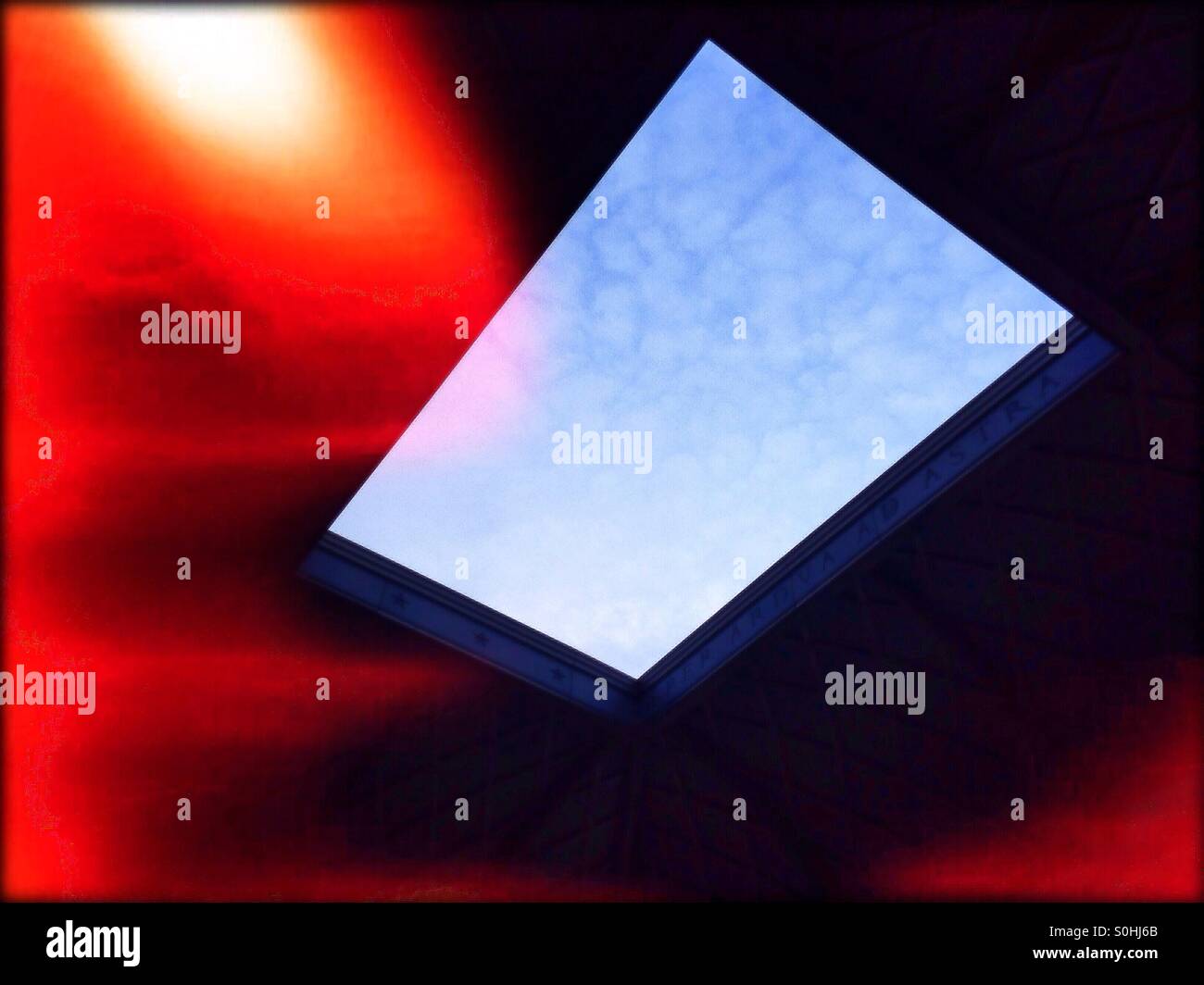 Skylight roof hi-res stock photography and images - Alamy