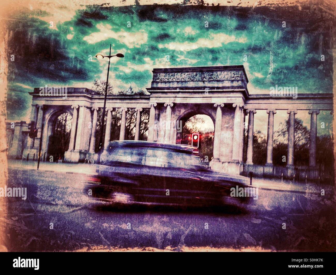 The Grand Entrance to Hyde Park, Also known as Apsley Gate, City of ...