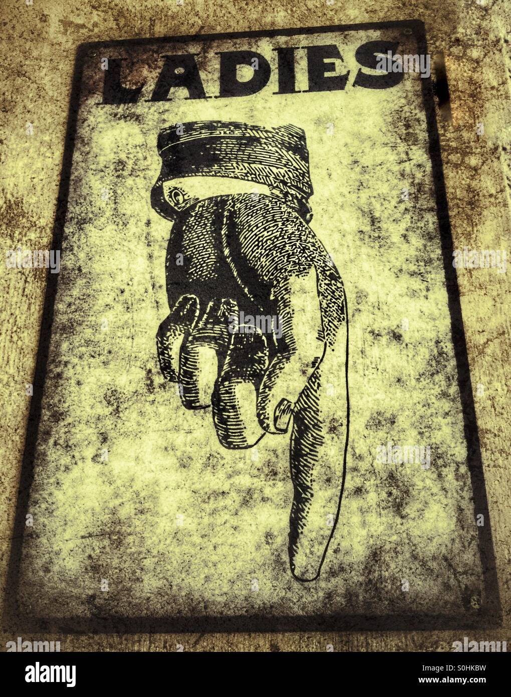 Ladies restroom hi-res stock photography and images - Alamy