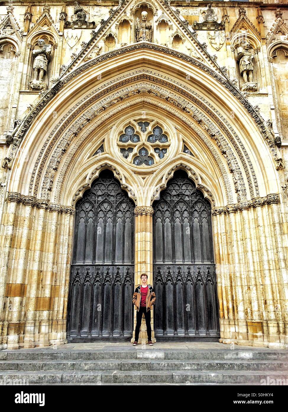 York minster doors High Resolution Stock Photography and Images - Alamy