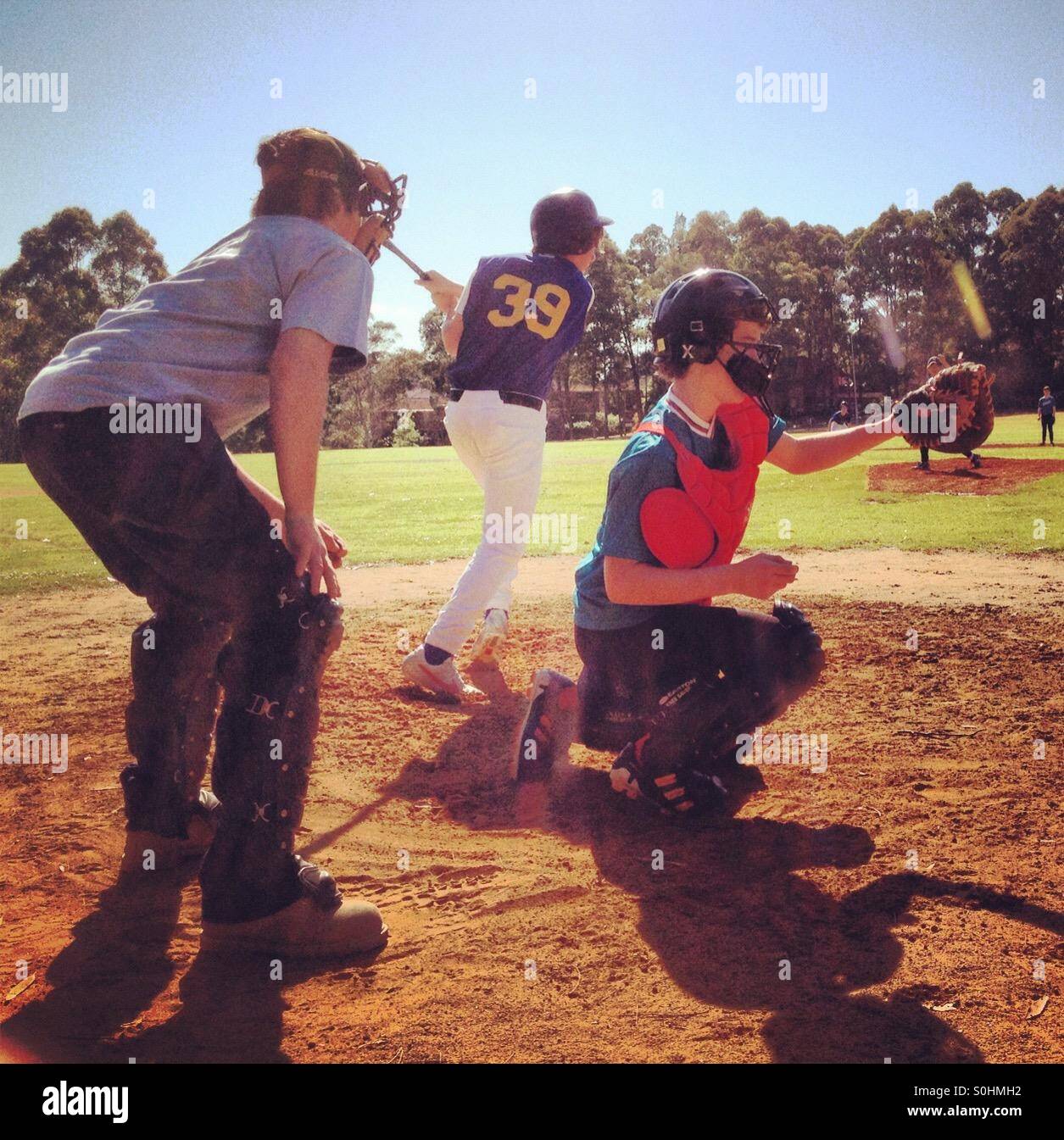 Strike one baseball hi-res stock photography and images - Alamy