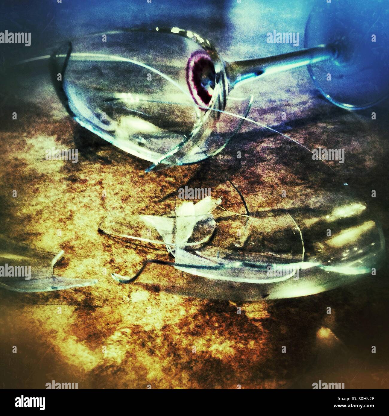 Broken Red Wine Glass Stock Photos & Broken Red Wine Glass Stock Images ...