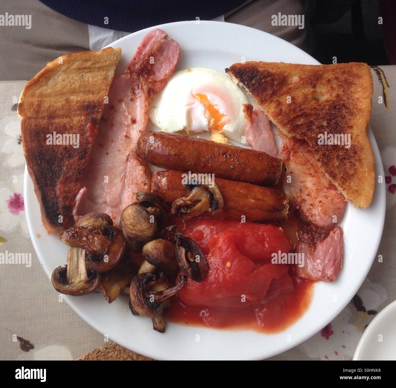 A full English Breakfast Stock Photo - Alamy