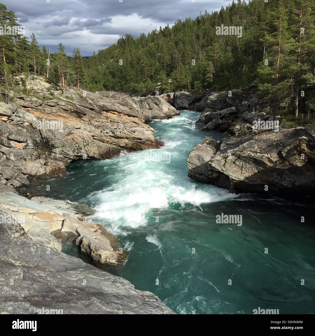White water, Norway Stock Photo - Alamy