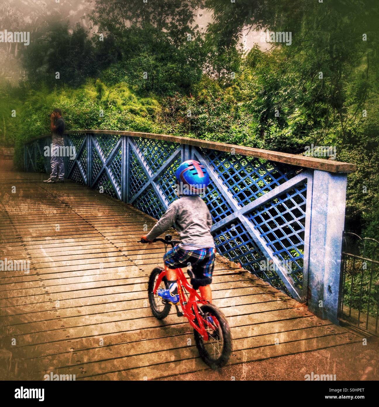 Cyclist boy open hi-res stock photography and images - Alamy