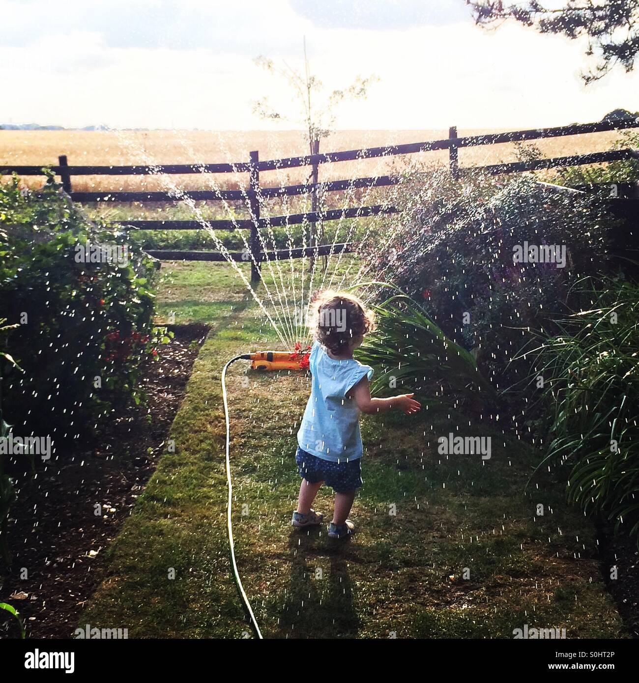 Sprinkler play hi-res stock photography and images - Alamy