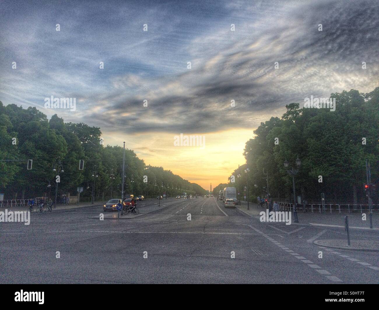Roads of Berlin - Germany Stock Photo - Alamy
