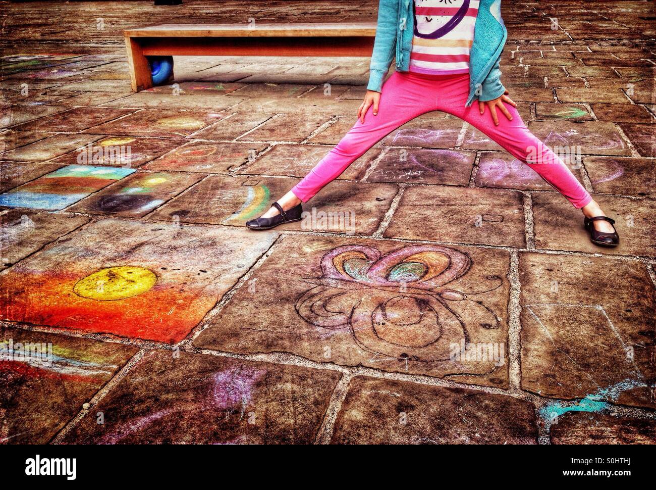 Pavement Drawings High Resolution Stock Photography and Images - Alamy