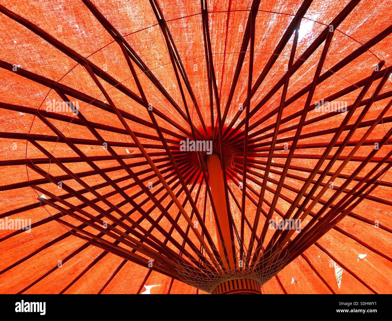 Umbrella bamboo hi-res stock photography and images - Alamy