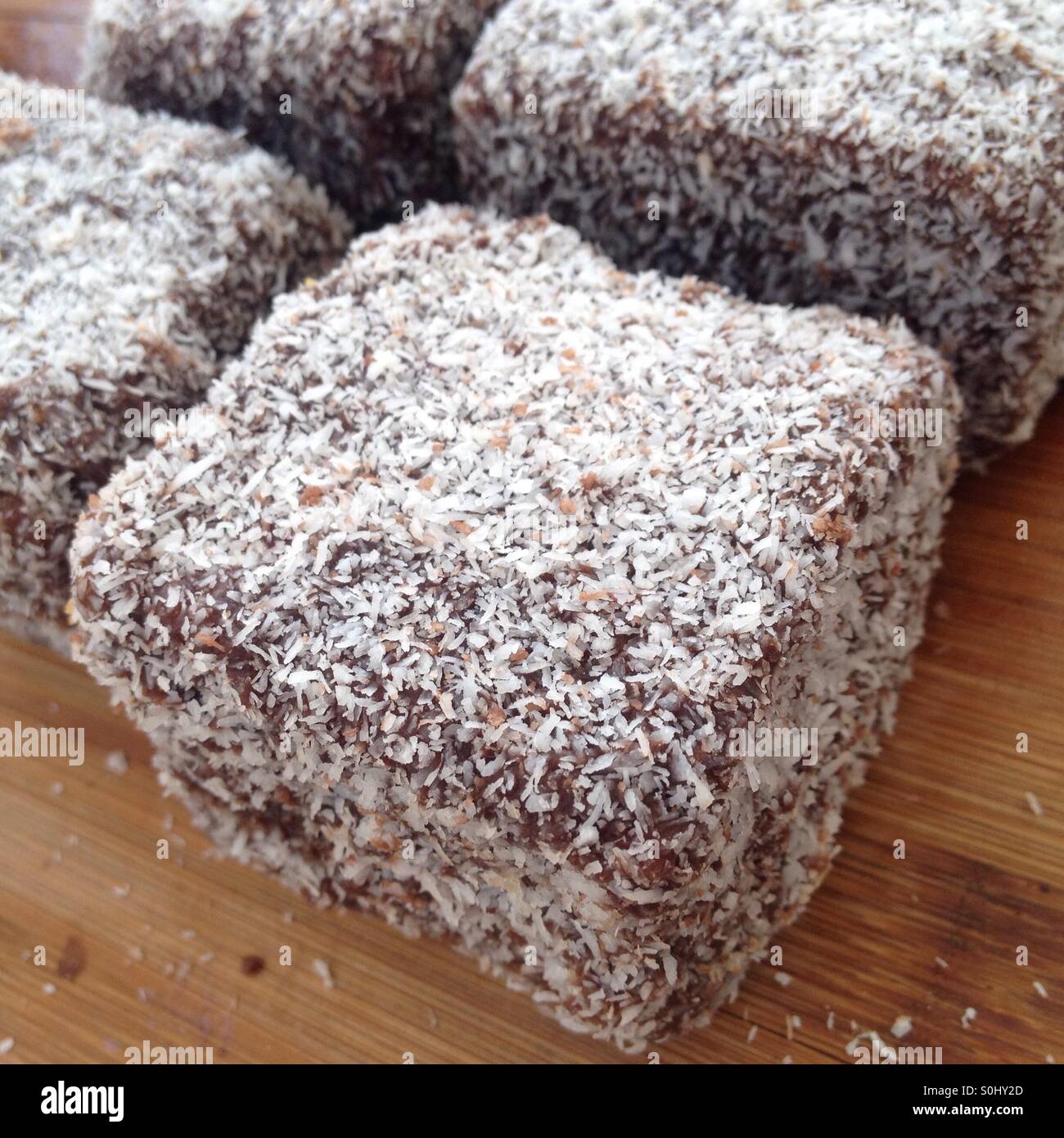 Lamington cake hi-res stock photography and images - Alamy