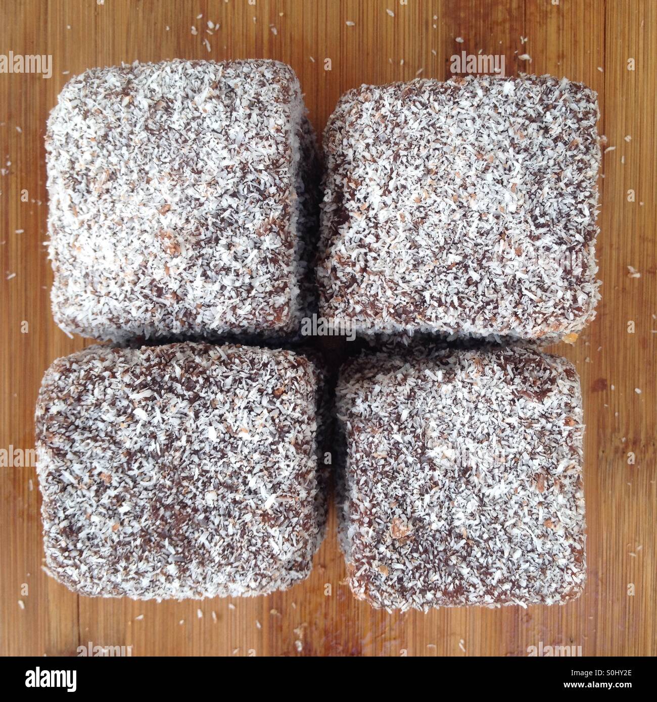 Lamington cake hi-res stock photography and images - Alamy