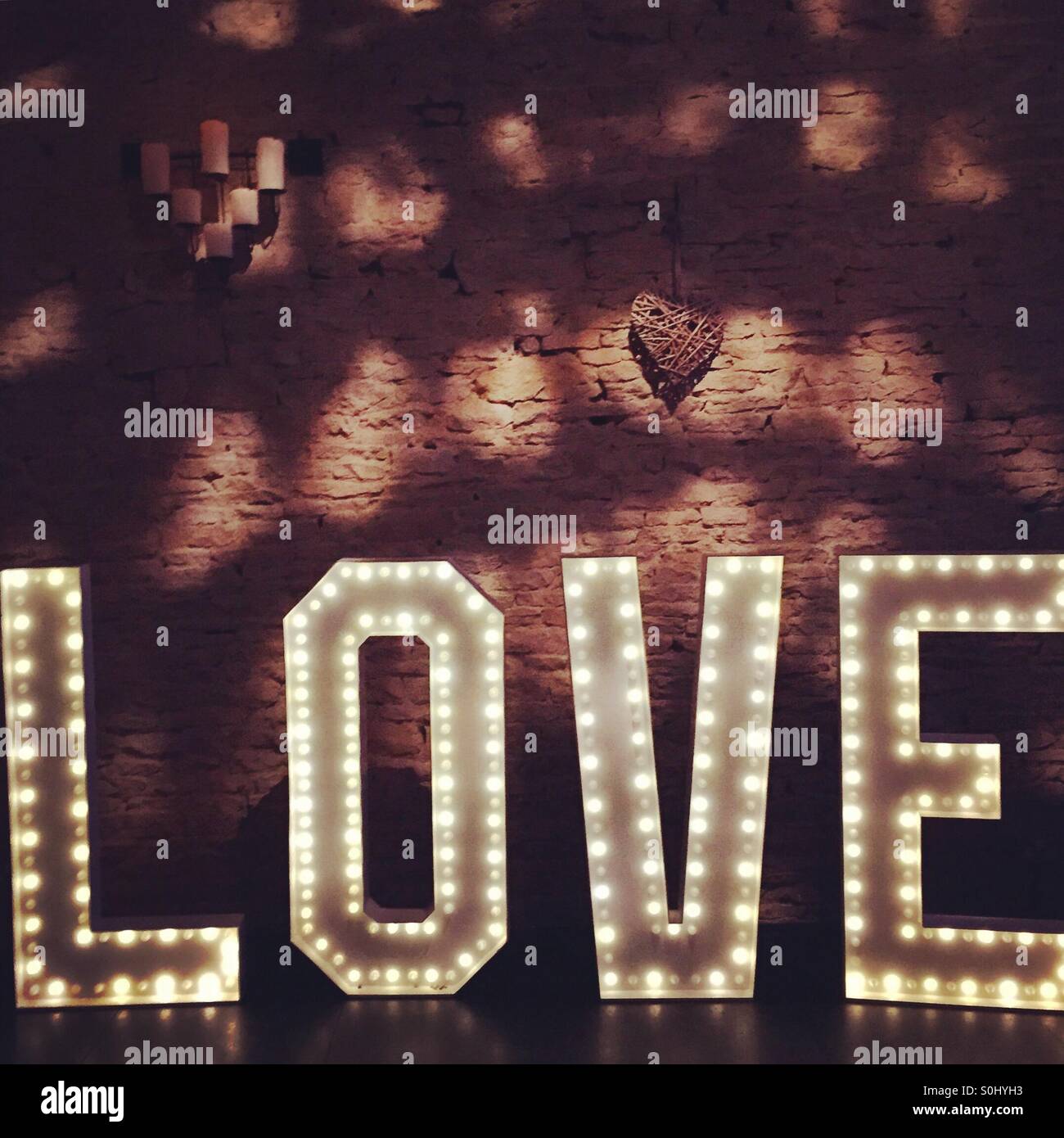 Wedding letters hi-res stock photography and images - Alamy