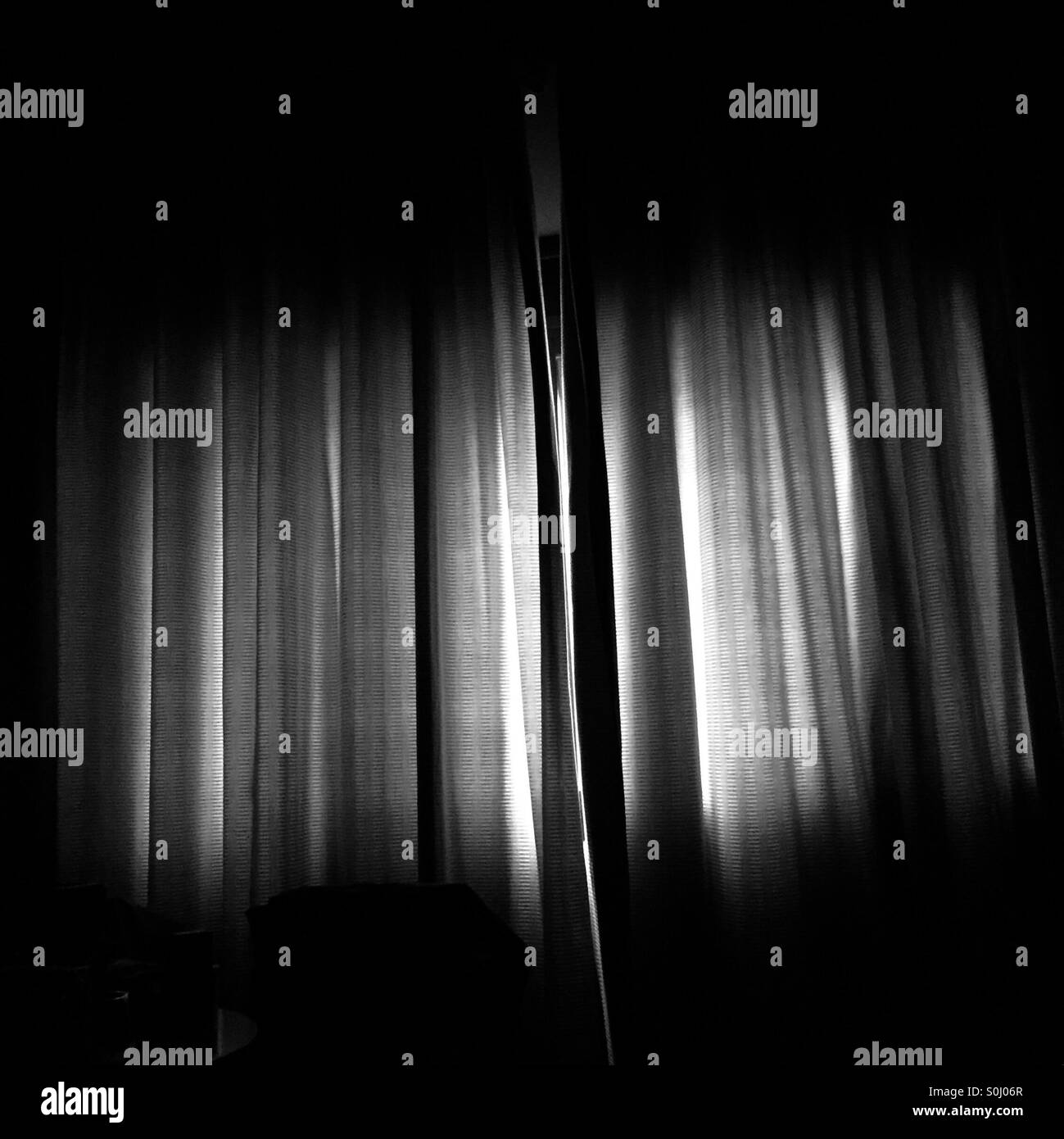 Dark curtains hi-res stock photography and images - Alamy