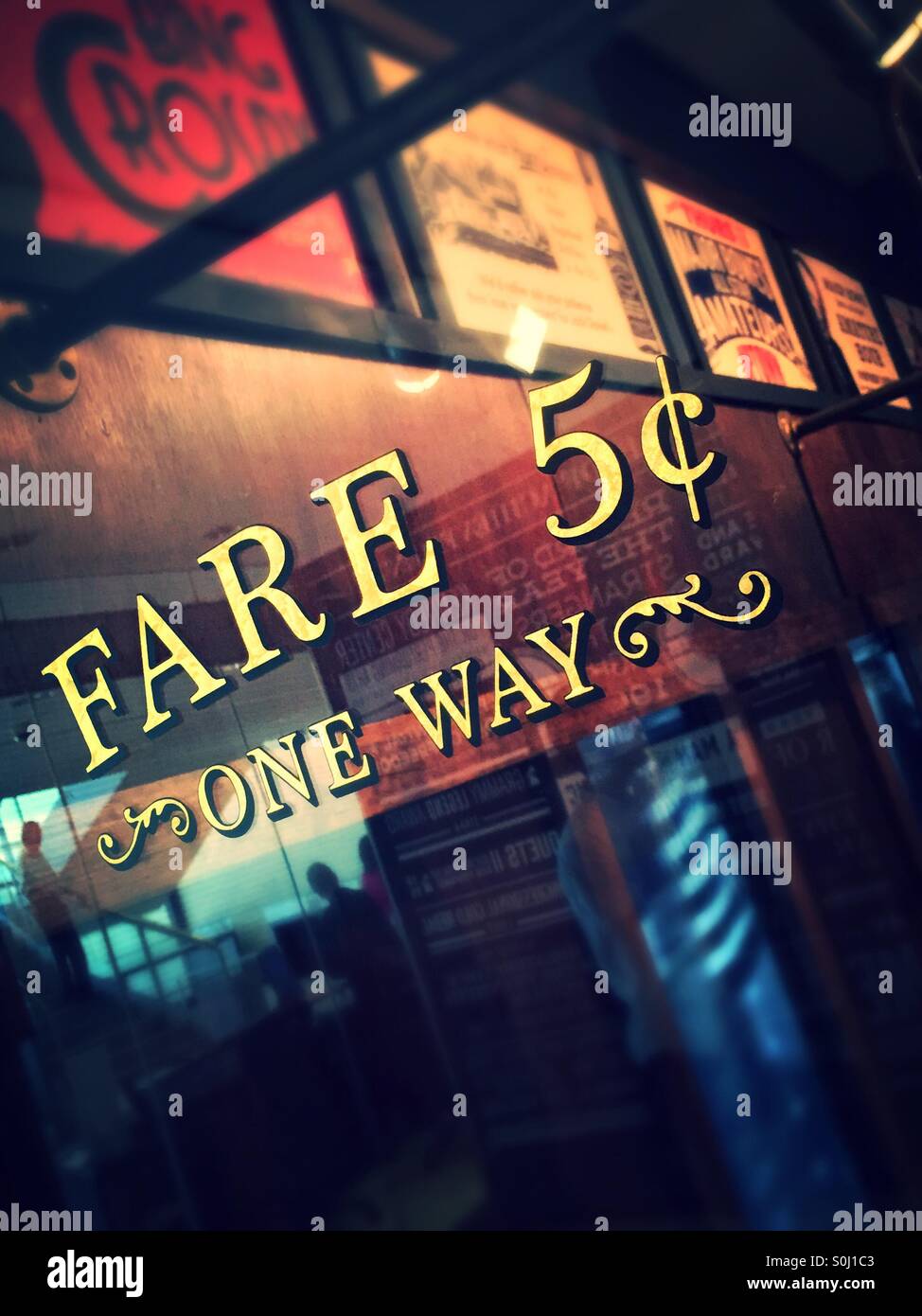 Vintage fare hi-res stock photography and images - Alamy