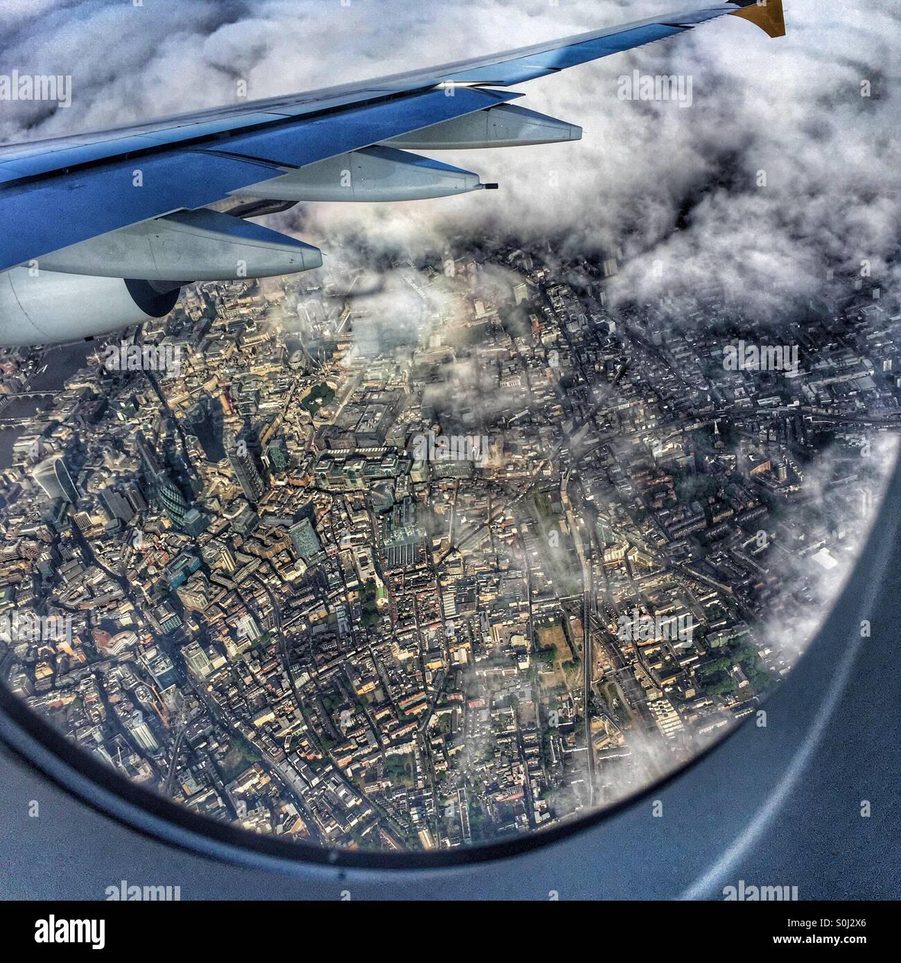 Aerial photo of central london hi-res stock photography and images - Alamy