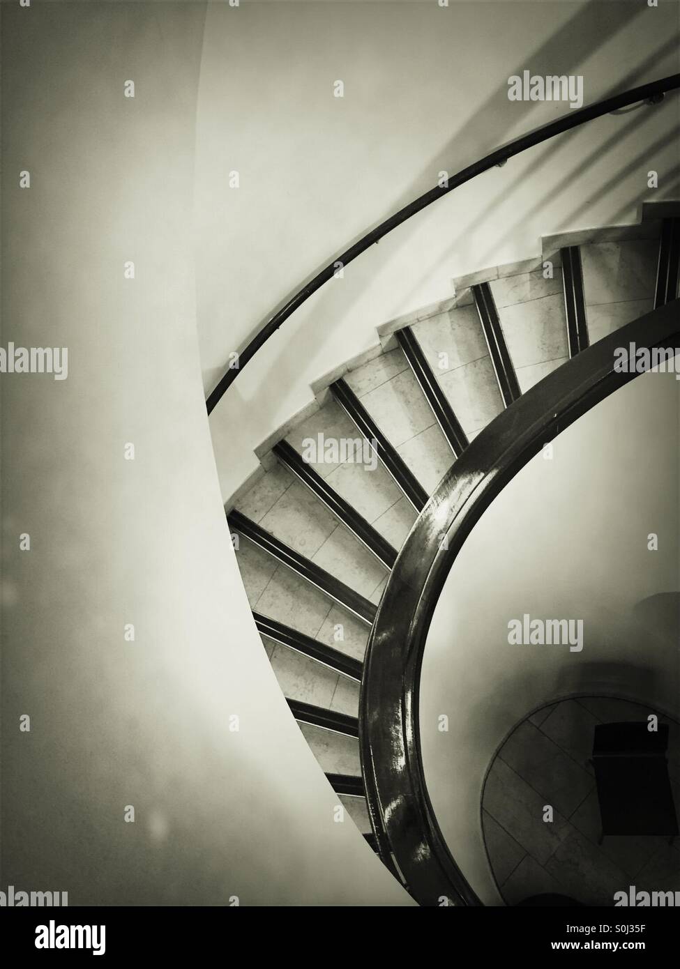 Round stairs hi-res stock photography and images - Alamy